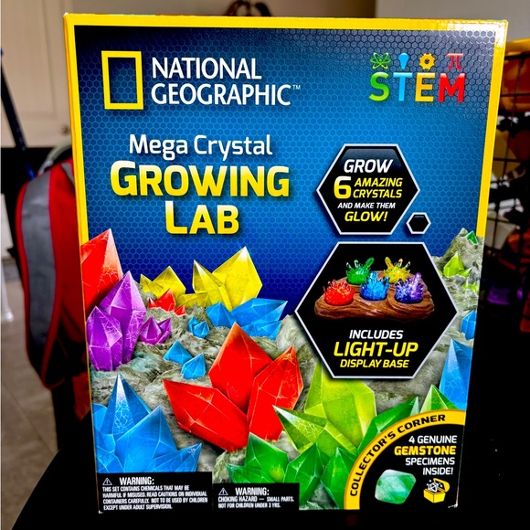 National Geographic | Toys | National Geographic Crystal Growing Lab ...